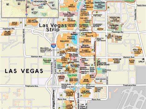 2025 Las Vegas Strip Map