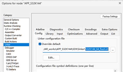 在iar编译调试s32k144工程 知乎