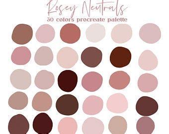Neutral Paradise Procreate Color Palette Ipad Procreate Etsy Color Palette Challenge