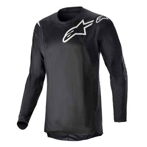 Alpinestars Racer Graphite Jersey Black/Reflective Black - Langston ...