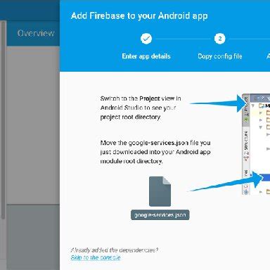 Placing Google Services Json In Android Studio SDK Download Scientific Diagram
