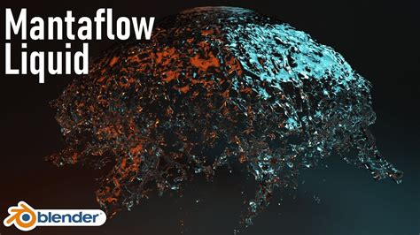 Blender Mantaflow Liquid New Fluid Engine English YouTube