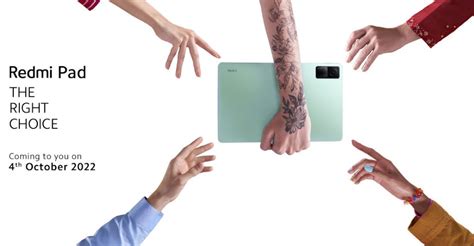 Redmi Pad Launching In India On October