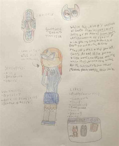 Im Doing A Concept For A Gwen 10 Universe I Thought Making Gwen Herself A Tad More Naive Would