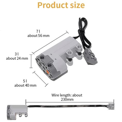 Moc Power Function Building Blocks Servo Motor Toys Model Compatible For LEGO Lazada PH