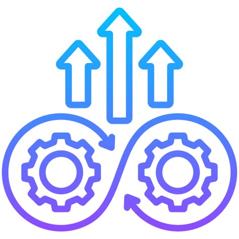 Ícone De Melhoria Continua Generic Gradient Outline Freepik