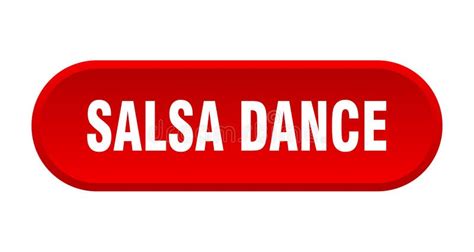 salsa dance button stock vector illustration of vector 158488694