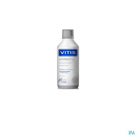 Vitis Whitening Mondspoelmiddel 500ml-Online apotheek-Pharmazone