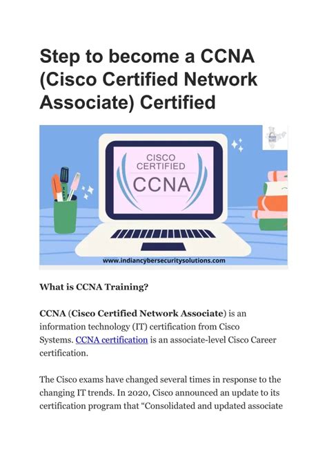 ppt step to become a ccna in kolkata powerpoint presentation free