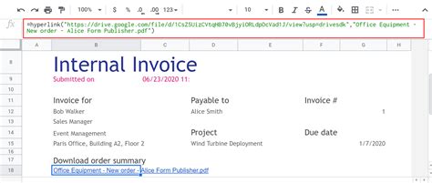 Insert Links In Your Generated Docs To Files Uploaded Via Google Forms Documentation Form