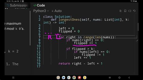 leetcode 1004 max consecutive ones iii youtube