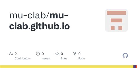 github mu clab mu