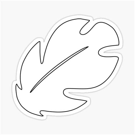 Printable Lilo Leaf Template