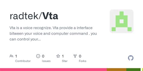 GitHub Radtek Vta Vta Is A Voice Recognize Vta Provide A Interface Bitween Your Voice And