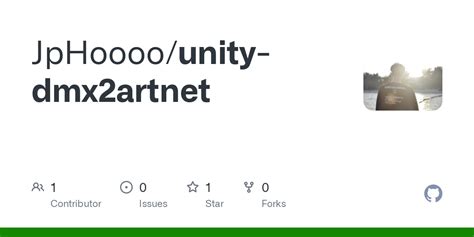 GitHub JpHoooo Unity Dmx Artnet