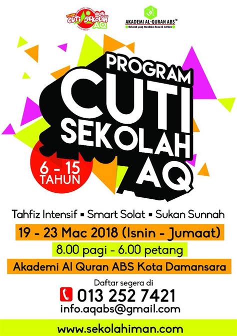 Program Cuti Sekolah Kajang Camslasopa