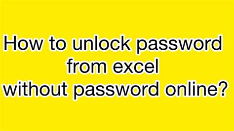 Unprotect Vba Project Excel Spicygasw