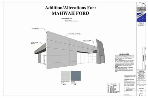 Sample ACM Shop Drawings On Behance