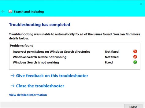 Cant Enable Indexing Windows 10 Forums
