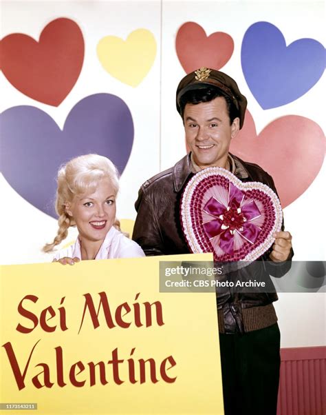 Cynthia Lynn And Bob Crane Star In Hogans Heroes A Cbs Television