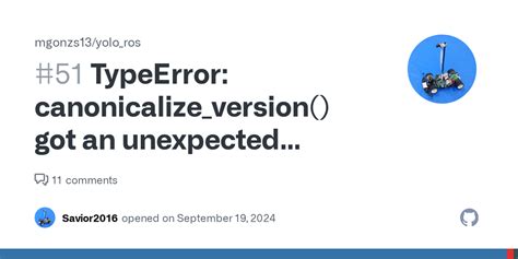 typeerror canonicalize version got an unexpected keyword argument