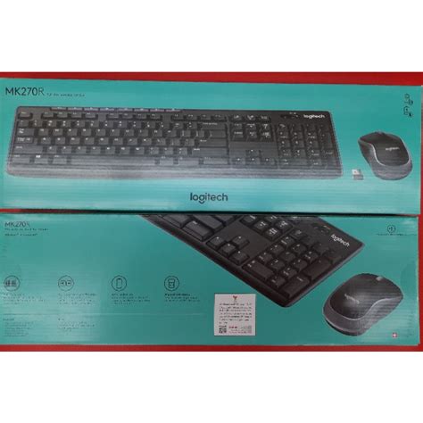 Jual Keyboard Mouse Wireless Logotech Mk270r Ory Baru Full Size Wireless Combo Murah Shopee