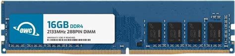 owc 16gb ddr4 2133mhz pc4 17000 cl15 1 2v 288pin desktop dimm memory