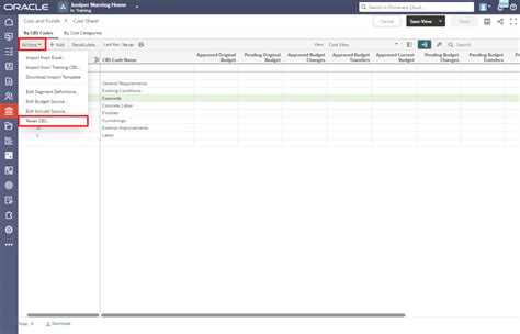 How To Create A Cost Breakdown Structure CBS In Oracle Primavera Cloud Taradigm