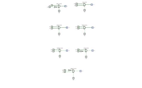 circuitverse logical gates using mux