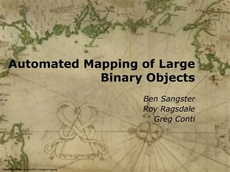 ppt automated mapping of large binary objects powerpoint presentation