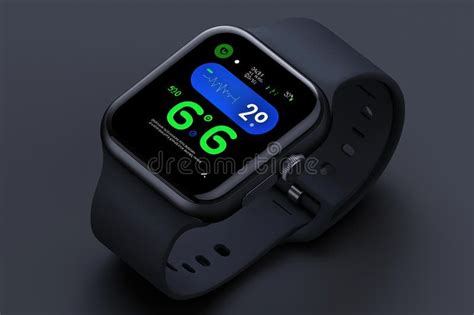 Modern Smartwatch Displaying Health Metrics And Stylish Design Stock Image Image Of Tracker