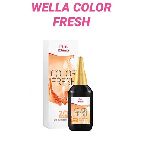 Wella Colour Fresh Semi Permanent Hair Colour 75ml Manchester Hair