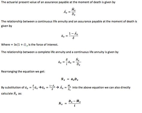 Deriving Factors For Table H Table S And Table R2 Of The Irs Actuarial Tables Used In The Us