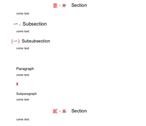 Titlesec Customize Section Numbering Format For Chinese Typesetting