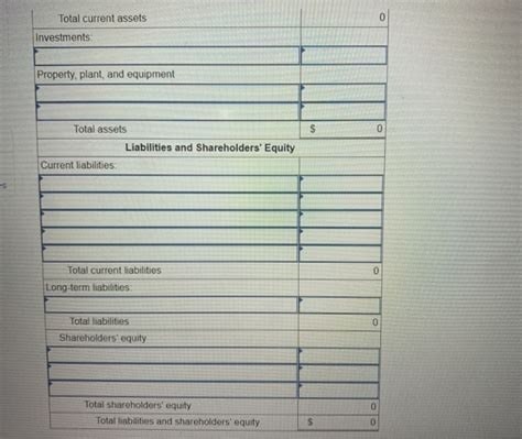 Solved Problem Algo Balance Sheet Preparation Missing Chegg