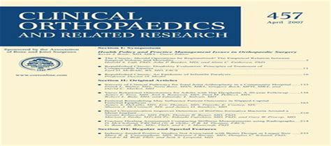 Coding Basics For Orthopaedic Surgeons Clinical Orthopaedics And