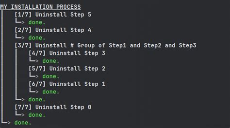 Install Steps Install Process Documentation