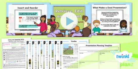 computing using and applying skills retrieve edit and present year 2