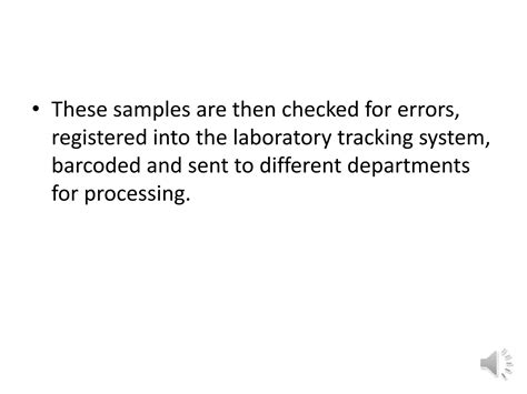 Clinical Laboratory Workflow 9pptx