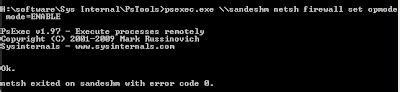 Pranab S Scrapbook Changing Remote Computers IP Configuration From Command Line