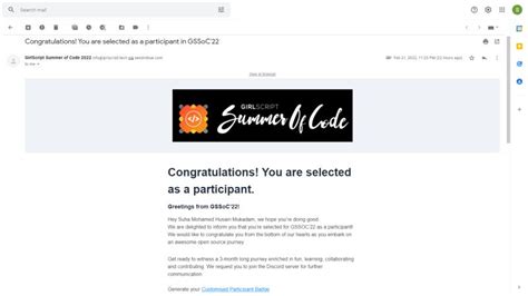 Suha Mukadam On Linkedin Gssoc22 Girlscript Educationfirst