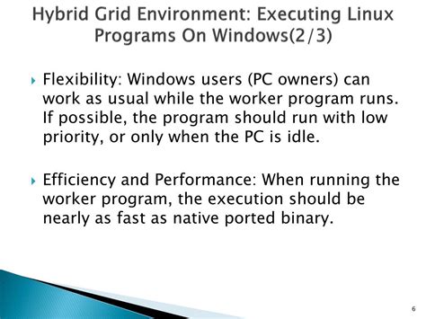Ppt Direct Execution Of Linux Binary On Windows For Grid Rpc Workers Powerpoint Presentation