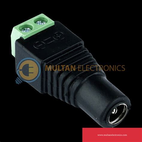 Dc Barrel Power Jack Adapter Connector Malefemale Screw Terminal