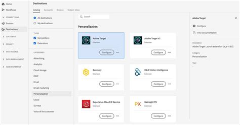 Adobe Target 확장 Adobe Experience Platform