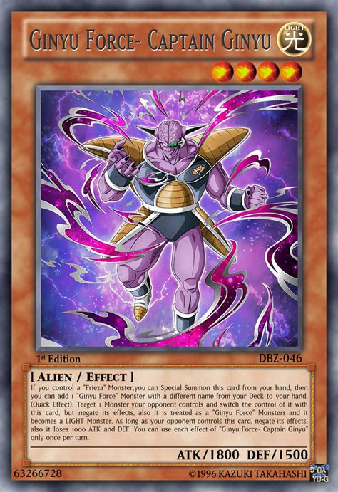 Ginyu Force Captain Ginyu By Donpe92 On Deviantart