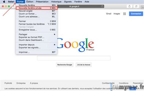 Activer La Navigation Privée Sous Safari 8 Mac Yosemite Ou Plus Récent
