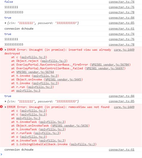Page Show Error After Submitting The Form Ionic V3 Ionic Forum