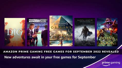 Amazon Prime Gaming Free Games For September 2022 Revealed Keengamer