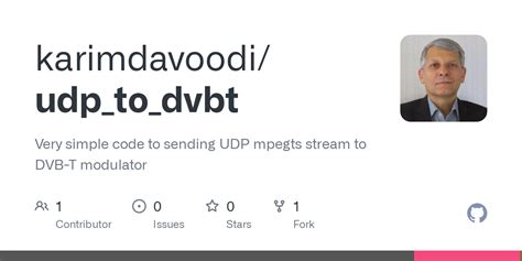 github karimdavoodi udp to dvbt very simple code to sending udp