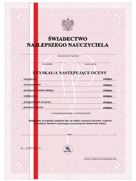 Swiadectwo Pdf